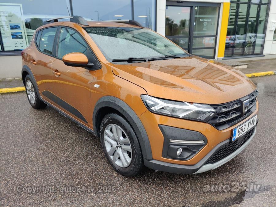 Oranžs Dacia Sandero 2021 Tartu, ar dzinēja tilpumu 1.00 L un nobraukumu 48 tūkst. km par 9990 €, foto 1 vietnē AUTOMOTO.COM.LV