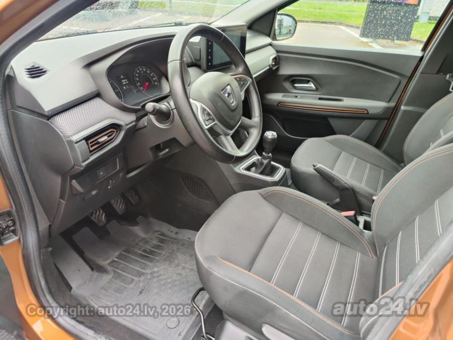 Oranžs Dacia Sandero 2021 Tartu, ar dzinēja tilpumu 1.00 L un nobraukumu 48 tūkst. km par 9990 €, foto 10 vietnē AUTOMOTO.COM.LV