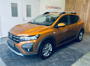 Orange Dacia Sandero 2021 in Parnu, with an engine capacity of 1.00 L and mileage of 135 thousand km for 8900 €, photo  on AUTOMOTO.COM.LV