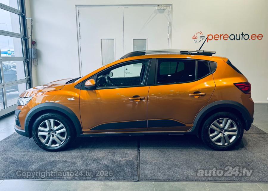 Orange Dacia Sandero 2021 in Parnu, with an engine capacity of 1.00 L and mileage of 135 thousand km for 8900 €, photo 9 on AUTOMOTO.COM.LV