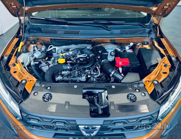 Orange Dacia Sandero 2021 in Parnu, with an engine capacity of 1.00 L and mileage of 135 thousand km for 8900 €, photo 10 on AUTOMOTO.COM.LV