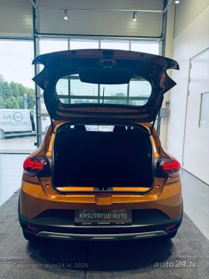 Orange Dacia Sandero 2021 in Parnu, with an engine capacity of 1.00 L and mileage of 135 thousand km for 8900 €, photo 15 on AUTOMOTO.COM.LV