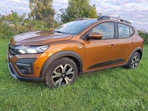 Orange Dacia Sandero 2021 in Jelgava, with an engine capacity of 1.00 L and mileage of 75 thousand km for 9000 €, photo 3 on AUTOMOTO.COM.LV