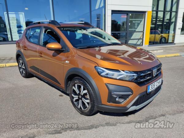 Oranžs Dacia Sandero 2022 Tartu, ar dzinēja tilpumu 1.00 L un nobraukumu 69 tūkst. km par 9990 €, foto  vietnē AUTOMOTO.COM.LV