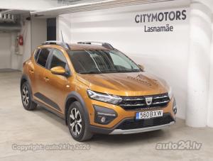 Orange Dacia Sandero 2023 in Tallinn, with an engine capacity of 1.00 L and mileage of 63 thousand km for 11900 €, photo 5 on AUTOMOTO.COM.LV