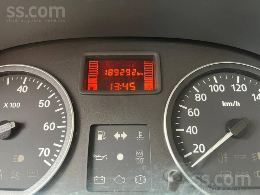 Red Dacia Sandero 2010 in Talsi, with an engine capacity of 1.60 L and mileage of 189 thousand km for 6370 €, photo 17 on AUTOMOTO.COM.LV