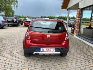 Sarkans Dacia Sandero 2010 Talsi, ar dzinēja tilpumu 1.60 L un nobraukumu 189 tūkst. km par 6370 €, foto 7 vietnē AUTOMOTO.COM.LV