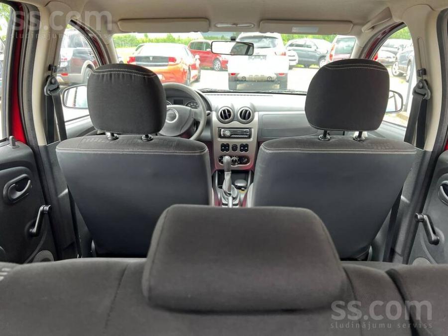 Sarkans Dacia Sandero 2010 Talsi, ar dzinēja tilpumu 1.60 L un nobraukumu 189 tūkst. km par 6370 €, foto 15 vietnē AUTOMOTO.COM.LV