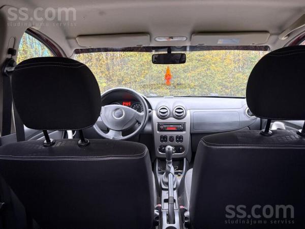 Sarkans Dacia Sandero 2010 Ventspils, ar dzinēja tilpumu 1.50 L un nobraukumu 237 tūkst. km par 3200 €, foto 9 vietnē AUTOMOTO.COM.LV