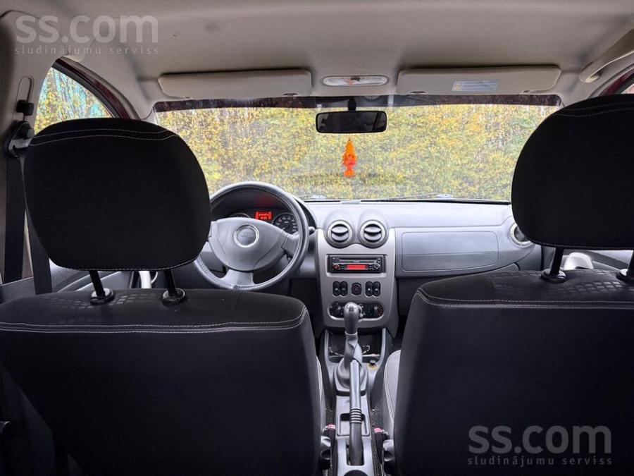 Sarkans Dacia Sandero 2010 Ventspils, ar dzinēja tilpumu 1.50 L un nobraukumu 237 tūkst. km par 3200 €, foto 9 vietnē AUTOMOTO.COM.LV