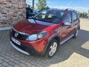 Red Dacia Sandero 2012 in Talsi, with an engine capacity of 1.50 L and mileage of 203 thousand km for 6770 €, photo  on AUTOMOTO.COM.LV