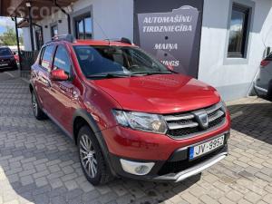 Red Dacia Sandero 2015 in Talsi, with an engine capacity of 1.50 L and mileage of 183 thousand km for 3900 €, photo  on AUTOMOTO.COM.LV