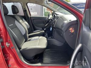 Red Dacia Sandero 2015 in Talsi, with an engine capacity of 1.50 L and mileage of 183 thousand km for 3900 €, photo 10 on AUTOMOTO.COM.LV