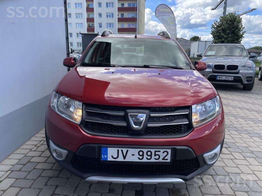 Red Dacia Sandero 2015 in Talsi, with an engine capacity of 1.50 L and mileage of 183 thousand km for 3900 €, photo 28 on AUTOMOTO.COM.LV