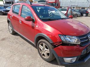 Sarkans Dacia Sandero 2016 Marijampole, ar dzinēja tilpumu 1.46 L un nobraukumu 211 tūkst. km par 2500 €, foto  vietnē AUTOMOTO.COM.LV