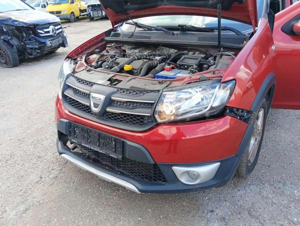 Red Dacia Sandero 2016 in Marijampole, with an engine capacity of 1.46 L and mileage of 211 thousand km for 2500 €, photo 10 on AUTOMOTO.COM.LV