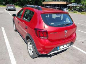 Sarkans Dacia Sandero 2019 Viļņa, ar dzinēja tilpumu 0.90 L un nobraukumu 149 tūkst. km par 5000 €, foto 4 vietnē AUTOMOTO.COM.LV