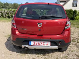Sarkans Dacia Sandero 2012 Jurbarkas, ar dzinēja tilpumu 1.60 L un nobraukumu 175 tūkst. km par 2550 €, foto 9 vietnē AUTOMOTO.COM.LV