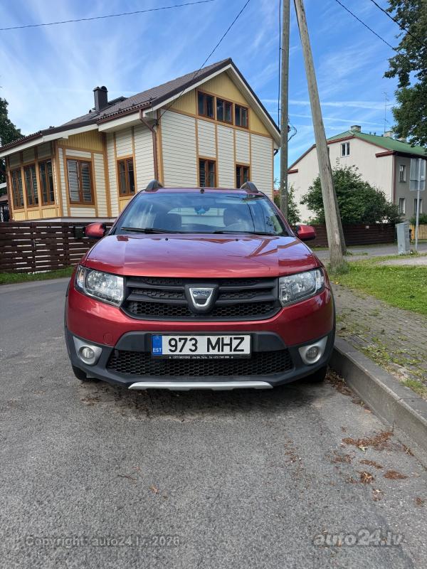 Red Dacia Sandero 2013 in Tallinn, with an engine capacity of 1.50 L and mileage of 154 thousand km for 4300 €, photo 1 on AUTOMOTO.COM.LV