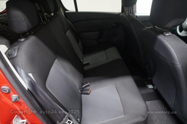 Red Dacia Sandero 2015 in Tallinn, with an engine capacity of 0.90 L and mileage of 122 thousand km for 4990 €, photo 11 on AUTOMOTO.COM.LV