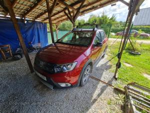 Sarkans Dacia Sandero 2019 Tallina, ar dzinēja tilpumu 0.90 L un nobraukumu 99 tūkst. km par 5500 €, foto  vietnē AUTOMOTO.COM.LV