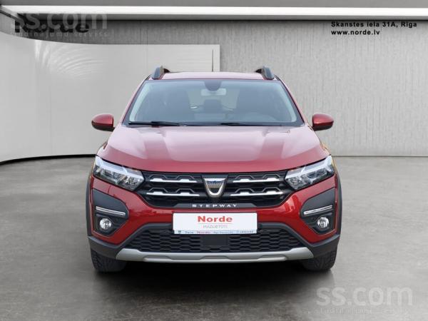 Sarkans Dacia Sandero 2021 Rīga, ar dzinēja tilpumu 1.00 L un nobraukumu 54 tūkst. km par 10950 €, foto 6 vietnē AUTOMOTO.COM.LV