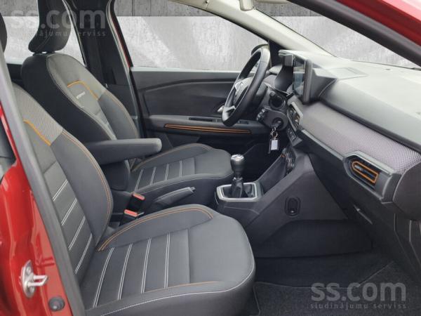 Sarkans Dacia Sandero 2021 Rīga, ar dzinēja tilpumu 1.00 L un nobraukumu 54 tūkst. km par 10950 €, foto 10 vietnē AUTOMOTO.COM.LV