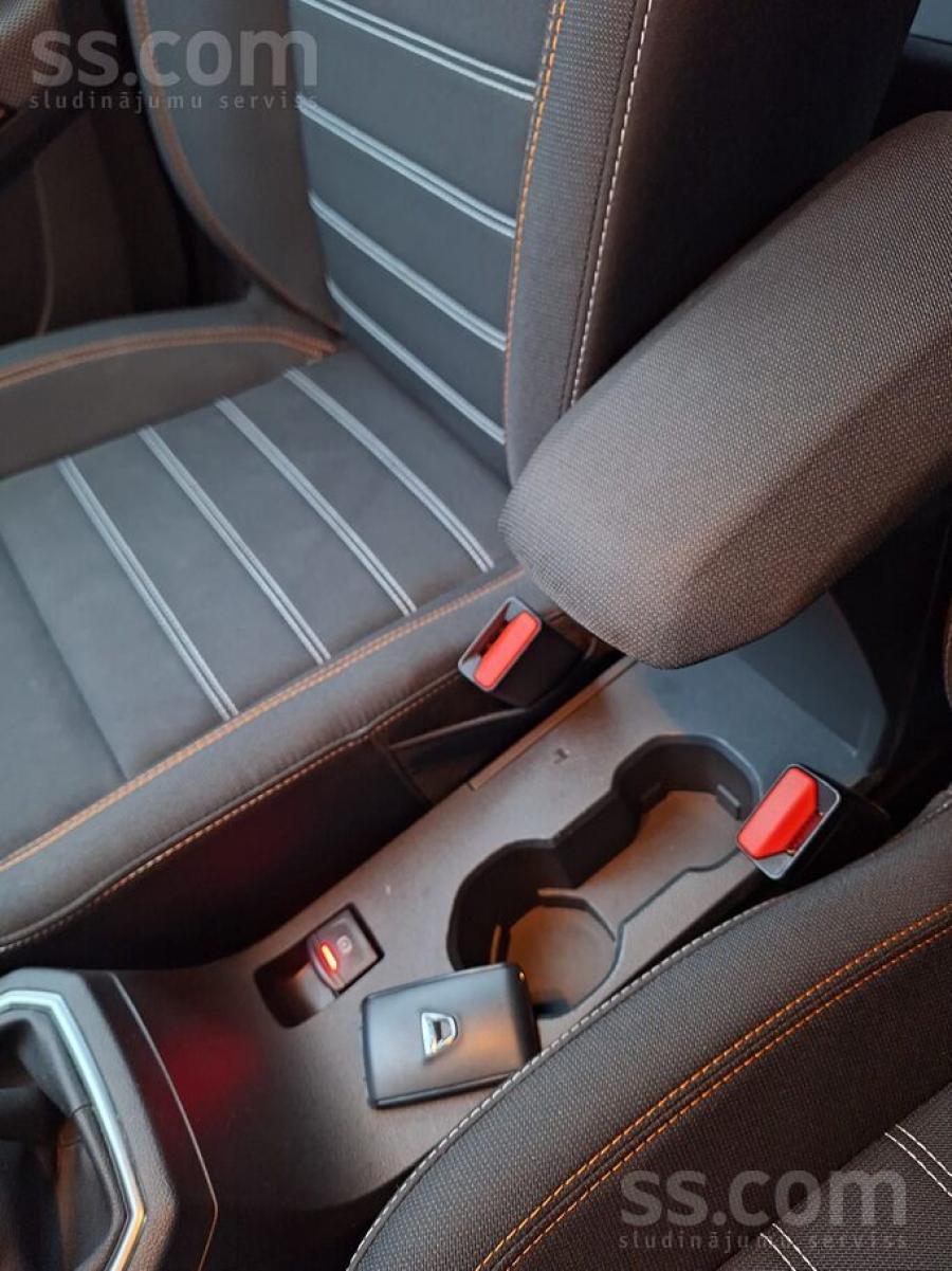 Sarkans Dacia Sandero 2022 Jūrmala, ar dzinēja tilpumu 1.00 L un nobraukumu 43 tūkst. km par 12300 €, foto 3 vietnē AUTOMOTO.COM.LV
