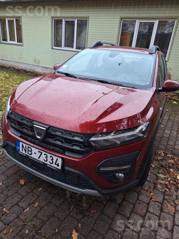 Sarkans Dacia Sandero 2022 Jūrmala, ar dzinēja tilpumu 1.00 L un nobraukumu 43 tūkst. km par 12300 €, foto 3 vietnē AUTOMOTO.COM.LV