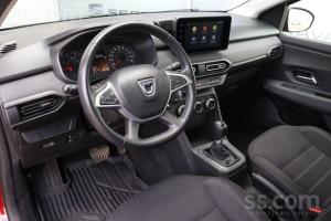 Sarkans Dacia Sandero 2022 Rīga, ar dzinēja tilpumu 1.00 L un nobraukumu 117 tūkst. km par 8990 €, foto 10 vietnē AUTOMOTO.COM.LV