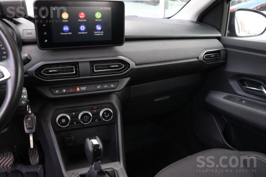 Sarkans Dacia Sandero 2022 Rīga, ar dzinēja tilpumu 1.00 L un nobraukumu 117 tūkst. km par 8990 €, foto 13 vietnē AUTOMOTO.COM.LV