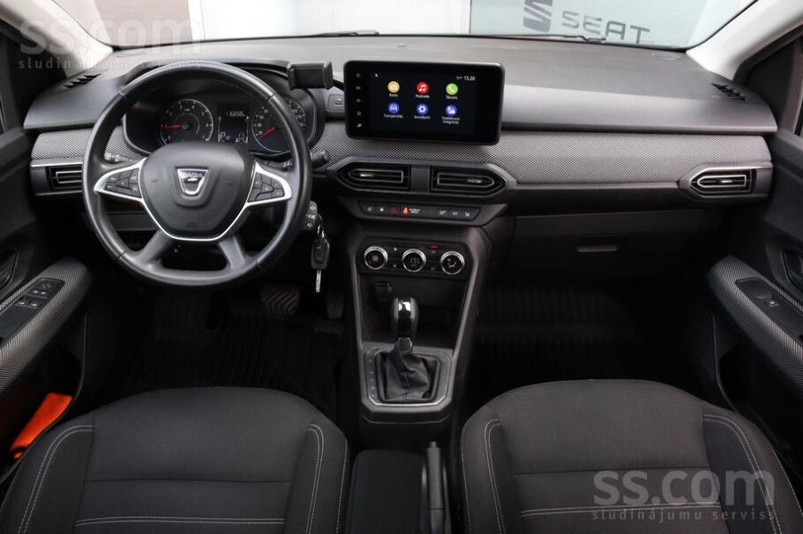 Sarkans Dacia Sandero 2022 Rīga, ar dzinēja tilpumu 1.00 L un nobraukumu 117 tūkst. km par 8990 €, foto 24 vietnē AUTOMOTO.COM.LV