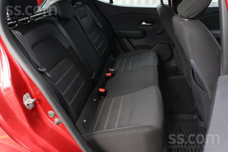 Sarkans Dacia Sandero 2022 Rīga, ar dzinēja tilpumu 1.00 L un nobraukumu 117 tūkst. km par 8990 €, foto 25 vietnē AUTOMOTO.COM.LV