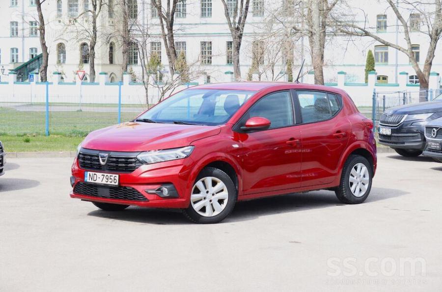 Sarkans Dacia Sandero 2022 Rīga, ar dzinēja tilpumu 1.00 L un nobraukumu 117 tūkst. km par 8990 €, foto 29 vietnē AUTOMOTO.COM.LV