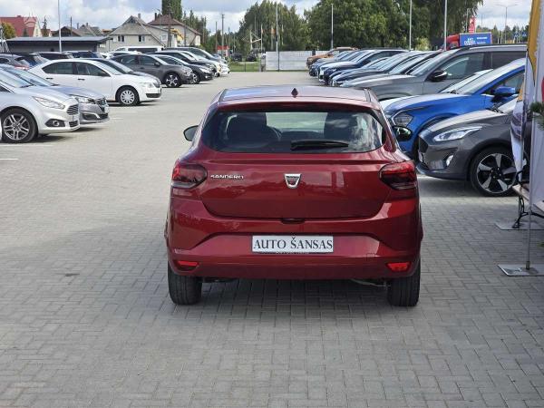 Red Dacia Sandero 2022 in Taurage, with an engine capacity of 1.00 L and mileage of 160 thousand km for 4600 €, photo 11 on AUTOMOTO.COM.LV
