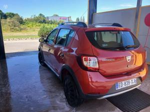 Sarkans Dacia Sandero 2016 Tauragė, ar dzinēja tilpumu 1.50 L un nobraukumu 229 tūkst. km par 4200 €, foto 5 vietnē AUTOMOTO.COM.LV