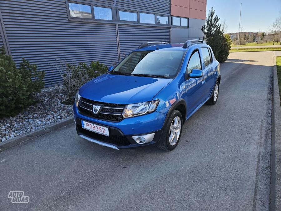 Zils Dacia sandero-stepway 2013 Kluonaliai, ar dzinēja tilpumu 1.50 L un nobraukumu 269 tūkst. km par 3999 €, foto 5 vietnē AUTOMOTO.COM.LV
