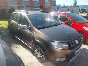 Brūns Dacia sandero-stepway 2019 Klaipėda, ar dzinēja tilpumu 1.50 L un nobraukumu 380 tūkst. km par 1999 €, foto  vietnē AUTOMOTO.COM.LV