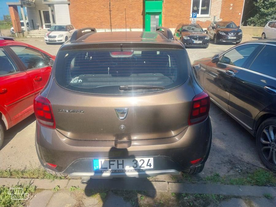 Brūns Dacia sandero-stepway 2019 Klaipėda, ar dzinēja tilpumu 1.50 L un nobraukumu 380 tūkst. km par 1999 €, foto 6 vietnē AUTOMOTO.COM.LV