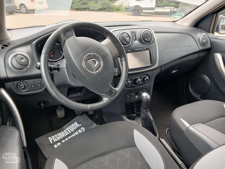 Дачия sandero-stepway 2015 в Кельме, объемом двигателя 0.90 л и пробегом 130 тыс. км за 4700 €, фото 12 на AUTOMOTO.COM.LV