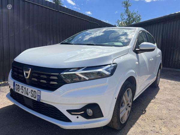 Balts Dacia Sandero 2021 Kauņa, ar dzinēja tilpumu 0.90 L un nobraukumu 98 tūkst. km par 4400 €, foto 3 vietnē AUTOMOTO.COM.LV
