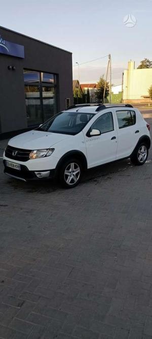 White Dacia Sandero 2016 in Taurage, with an engine capacity of 1.46 L and mileage of 240 thousand km for 3650 €, photo 9 on AUTOMOTO.COM.LV