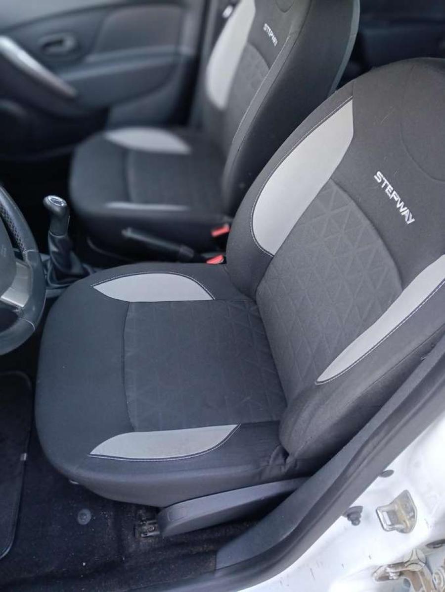 White Dacia Sandero 2016 in Taurage, with an engine capacity of 1.46 L and mileage of 240 thousand km for 3650 €, photo 21 on AUTOMOTO.COM.LV