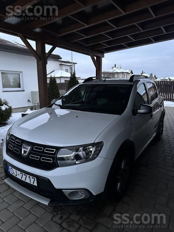 Balts Dacia Sandero 2019 Rīga, ar dzinēja tilpumu 0.90 L un nobraukumu 140 tūkst. km par 6000 €, foto 1 vietnē AUTOMOTO.COM.LV