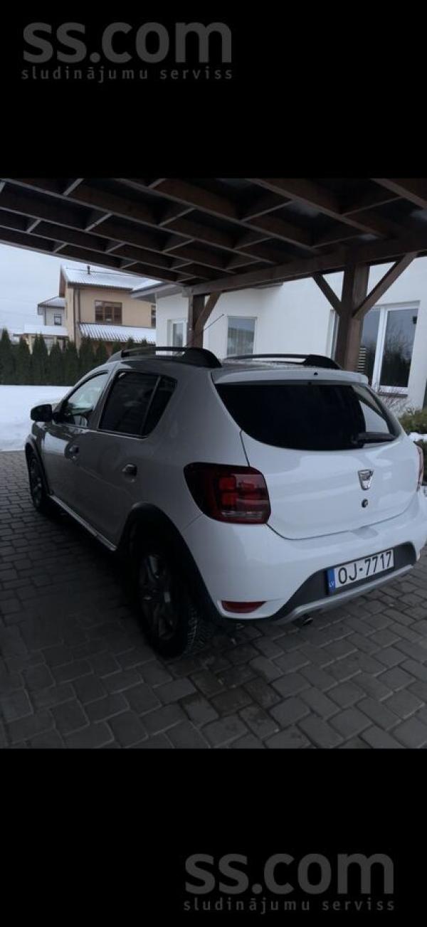 Balts Dacia Sandero 2019 Rīga, ar dzinēja tilpumu 0.90 L un nobraukumu 140 tūkst. km par 6000 €, foto 4 vietnē AUTOMOTO.COM.LV