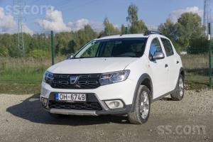 Белый Дачия Сандеро 2019 в Рига, объемом двигателя 0.90 л и пробегом 147 тыс. км за 7290 €, фото  на AUTOMOTO.COM.LV