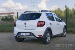 White Dacia Sandero 2019 in Riga, with an engine capacity of 0.90 L and mileage of 147 thousand km for 7290 €, photo 7 on AUTOMOTO.COM.LV