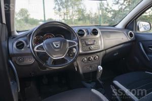 White Dacia Sandero 2019 in Riga, with an engine capacity of 0.90 L and mileage of 147 thousand km for 7290 €, photo 8 on AUTOMOTO.COM.LV
