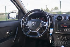 White Dacia Sandero 2019 in Riga, with an engine capacity of 0.90 L and mileage of 147 thousand km for 7290 €, photo 13 on AUTOMOTO.COM.LV