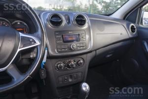 White Dacia Sandero 2019 in Riga, with an engine capacity of 0.90 L and mileage of 147 thousand km for 7290 €, photo 18 on AUTOMOTO.COM.LV